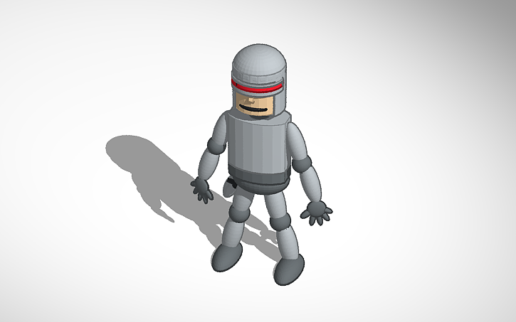 3D design ROBOcop - Tinkercad