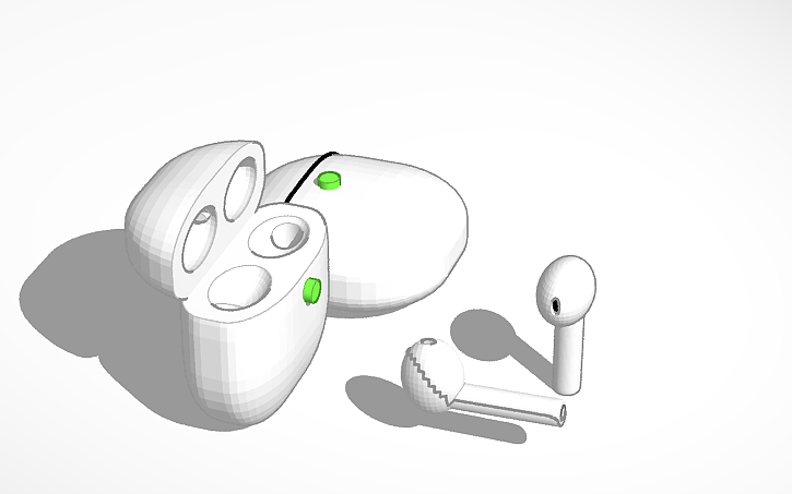 3D design Airpods Ana | Tinkercad