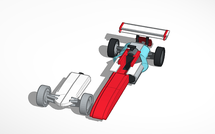 3D design F1 car | Tinkercad