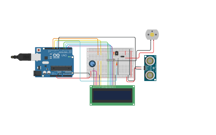 Circuit design Health Protocol Reminder System - Tinkercad