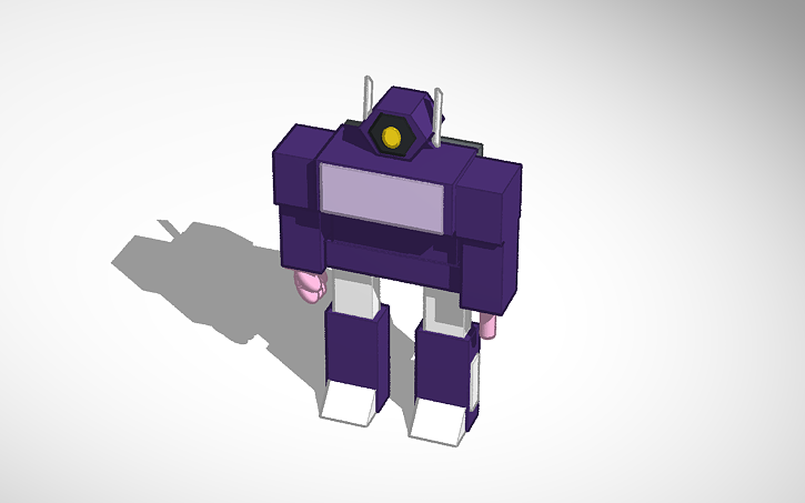 3d Design Transformers Shockwave Tinkercad