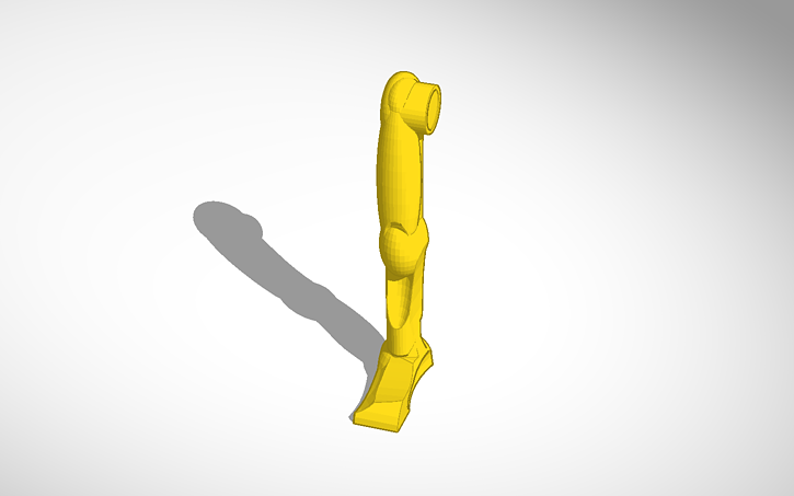 3D design J-bot_leg | Tinkercad