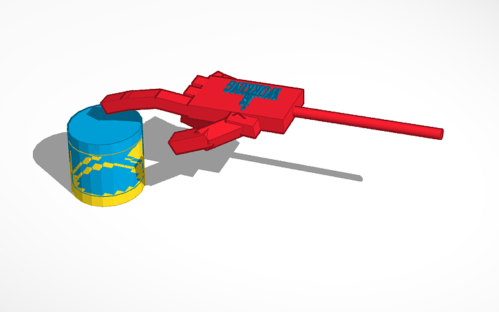 3D design working hand rotate it - Tinkercad