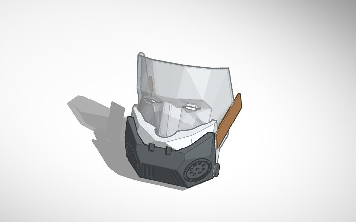 3D design Air filter preliminary - Tinkercad