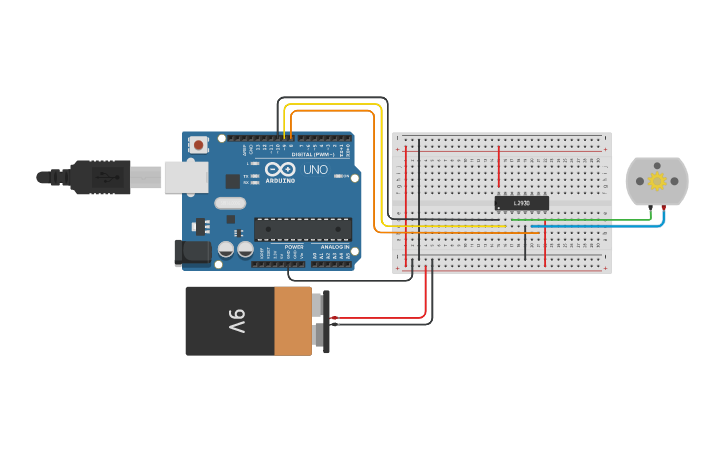 Circuit design Exp2_2 - Tinkercad