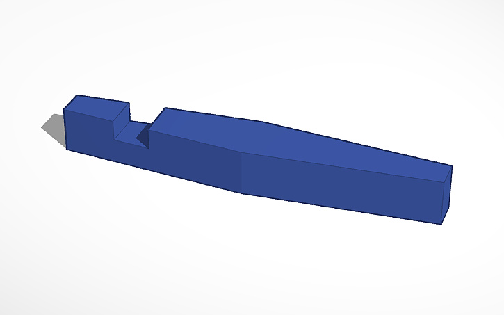 3D design cutlery holder - Tinkercad