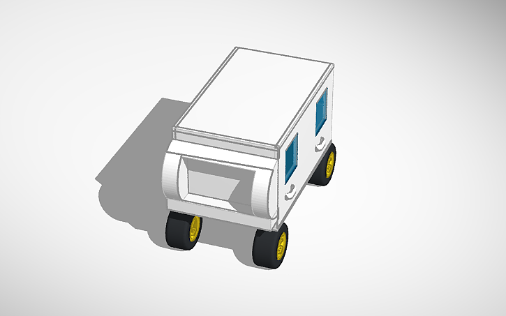 3D design Sim Lab Car but a 5-year-old made it - Tinkercad
