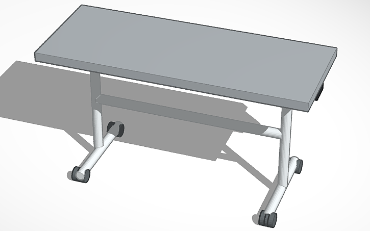 3D design Classroom Furniture Table Model | Tinkercad
