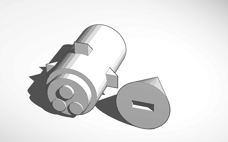 3D design Nick Parker Flash Drive - Tinkercad