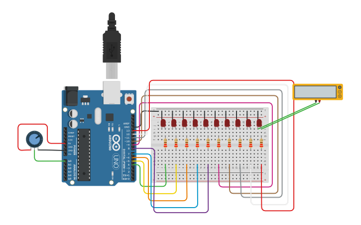 Circuit design Lab 1 Part 1 - Tinkercad