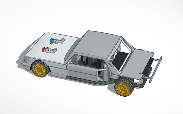 3D design ken block's mustang hoonicorn v2 - Tinkercad
