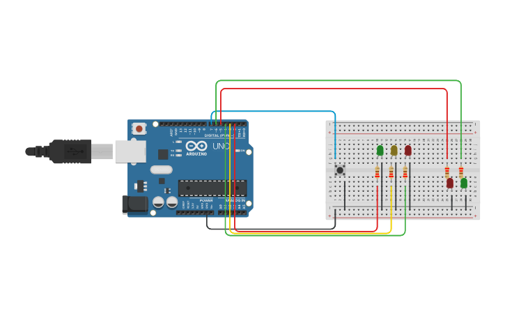 Circuit design Micro Practica - Tinkercad