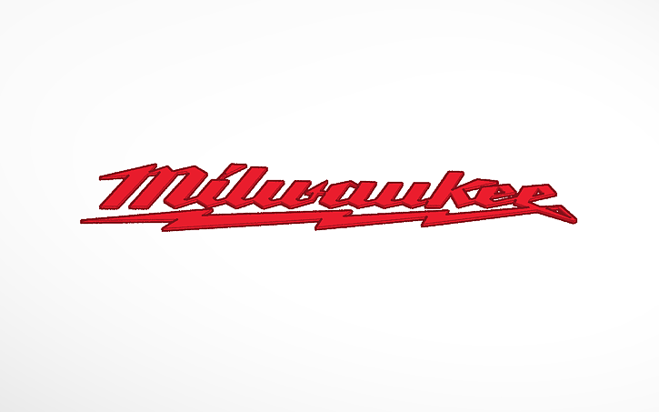 3D design Milwaukee logo ;) - Tinkercad