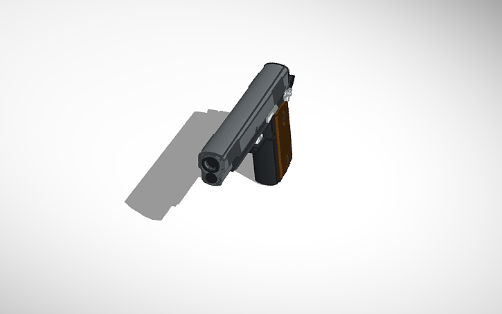 3D design GUN - Tinkercad