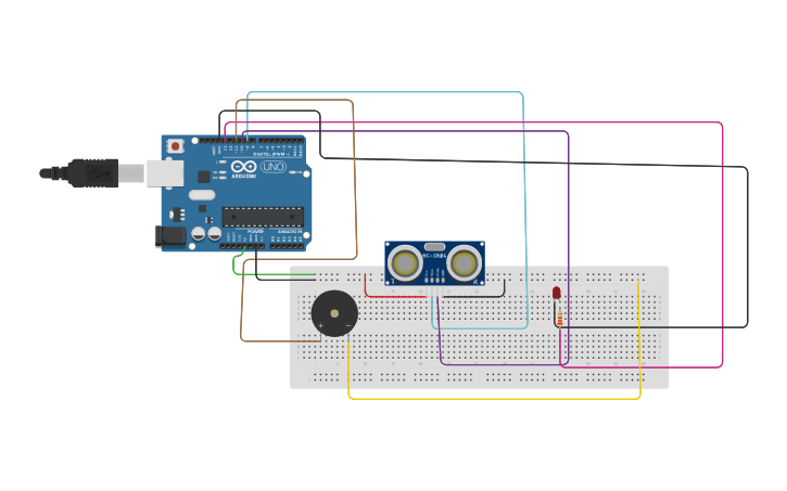 Circuit Design Smart Doorbell Contactless Distance Measurement