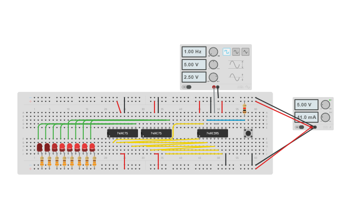 Circuit design CPE 301 Lab 3 S21 | Tinkercad