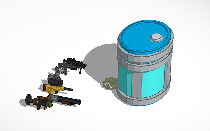 3D design Fortnite - Tinkercad