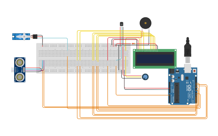 Circuit design Mini Project - 1 A - Tinkercad
