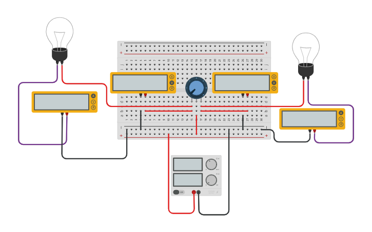 Circuit Design Variable Resistor Circuit Tinkercad
