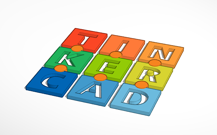 3D design logo tinker | Tinkercad