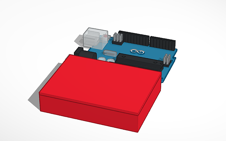 3D design arduino uno - Tinkercad