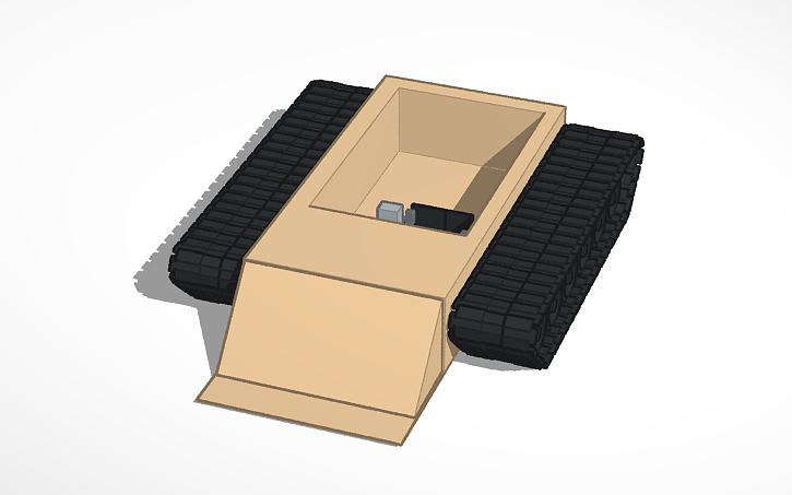 3D design Robot de sumo - Tinkercad