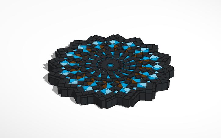 3D design sun - Tinkercad