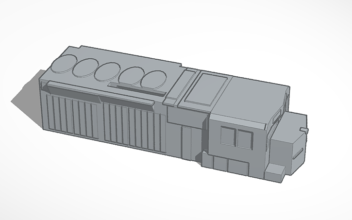 3D design Trackmaster SDP45 - Tinkercad