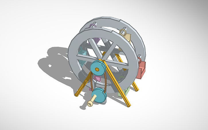 3D design Ruleta rusa | Tinkercad