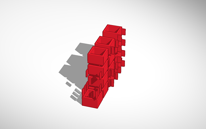 3D design Customizable Storage System | Tinkercad