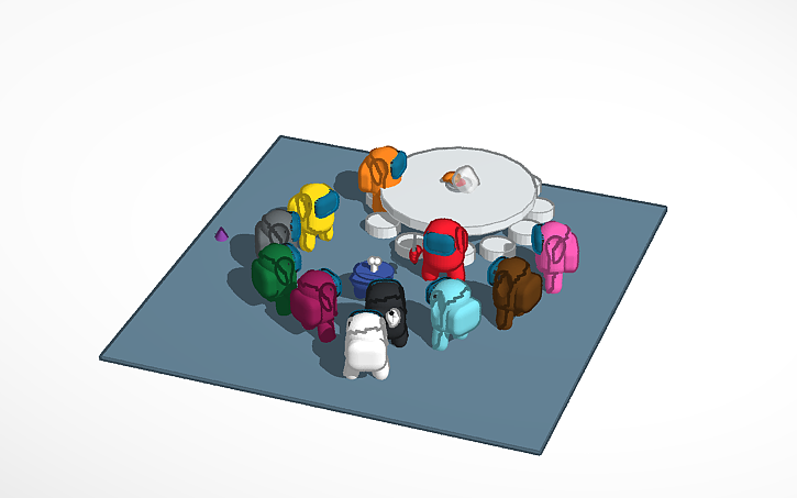 3D design emergency meeting meme | Tinkercad