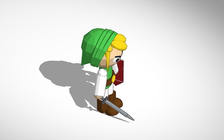 3D design Toon Link - Tinkercad