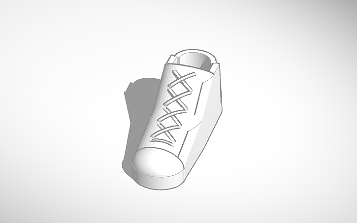 3D design Jrs Shoe - Tinkercad