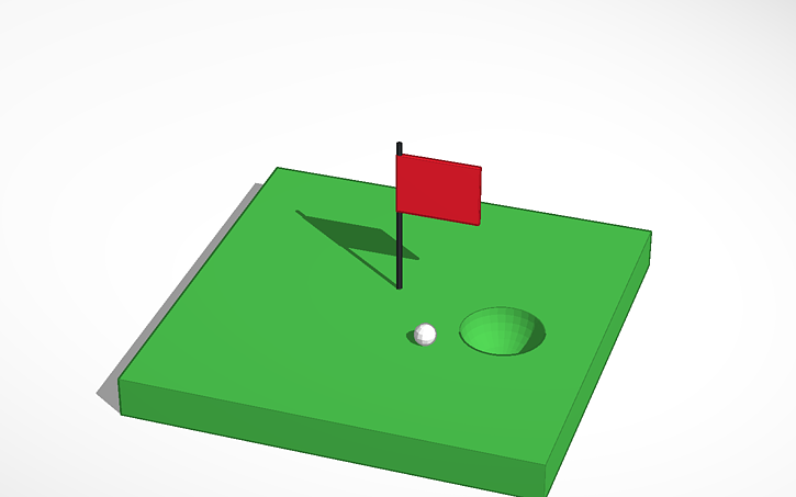 3D design Golf Course | Tinkercad