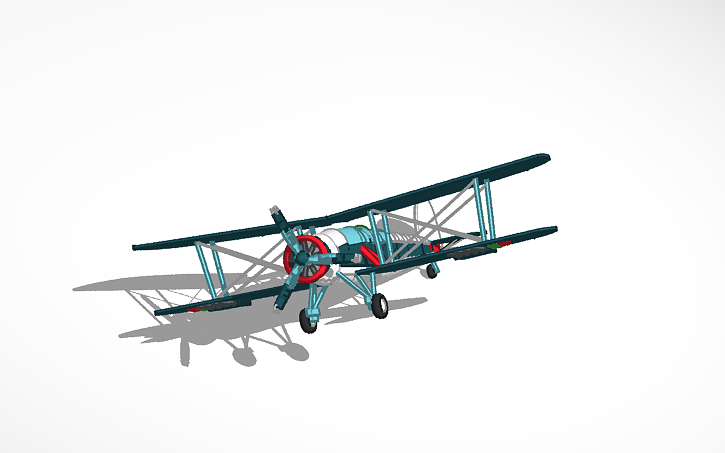 3D design plane | Tinkercad