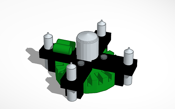 3D design R6 CLUSTER CHARGE - Tinkercad