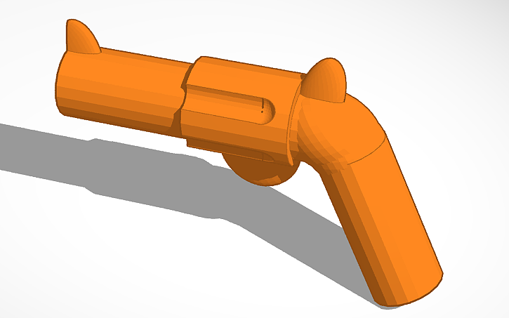 3D design classic lego gun - Tinkercad