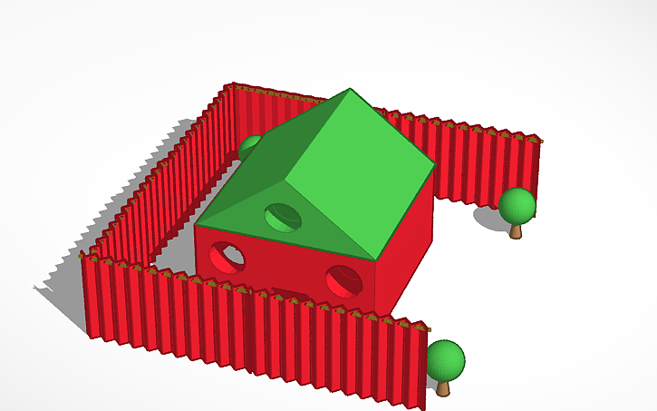 3D design Jamiya Huff House | Tinkercad