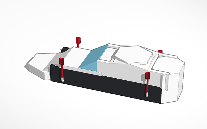 3D design Tornado Intercept Vehicle TIV 1 - Tinkercad