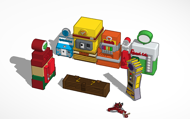 3D design COD Perks! - Tinkercad