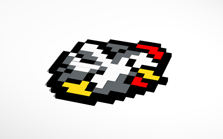 3D design Legend of Zelda Cucco Sprite #YearOfTheCucco - Tinkercad