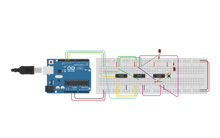 Circuit design Binary cell | Tinkercad