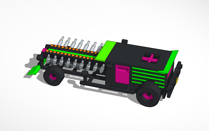 3D design Hot-Rod C - Tinkercad