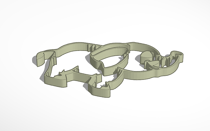 3D design Elephant - Tinkercad