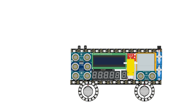Circuit design Sensors Challenge: Bus! - Tinkercad