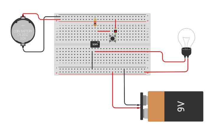 Circuit design opto-coupler - Tinkercad