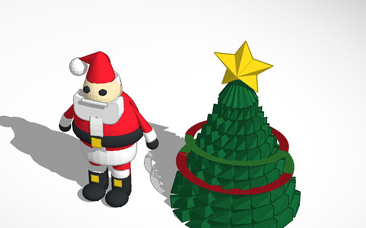 3D design #Christmas - Tinkercad