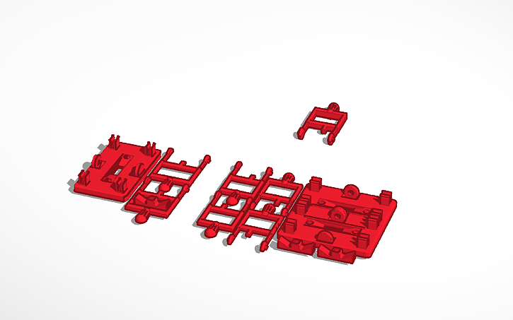 3D design Toggle Light Switch - Tinkercad