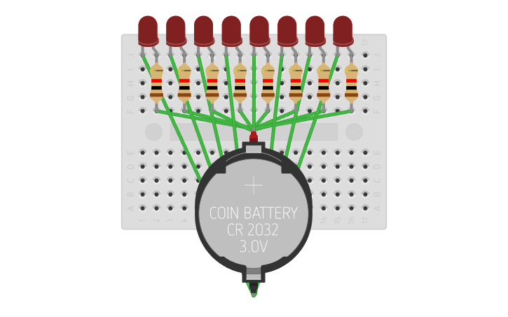 Circuit Design Led Circuit Tinkercad