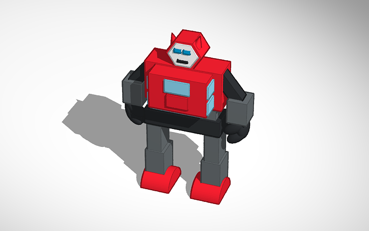 3D design Transformers Cliffjumper - Tinkercad